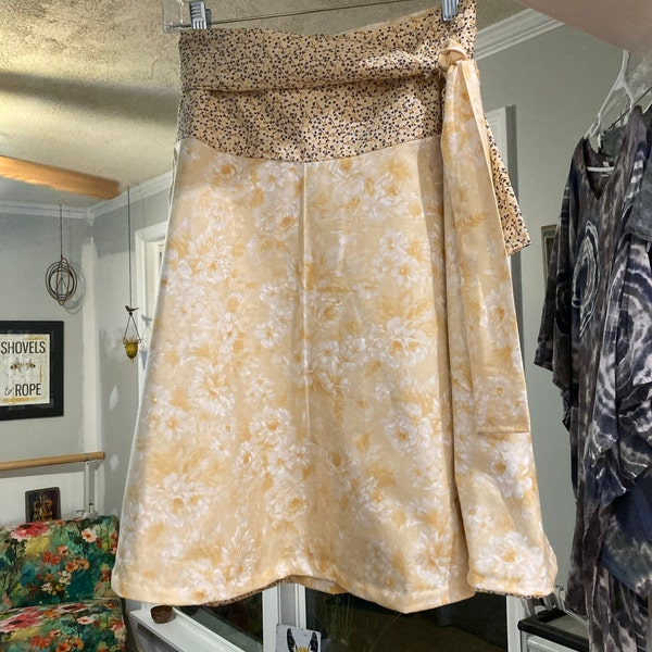 Lovejill Reversible Wrap Skirt Pattern for Women - Etsy