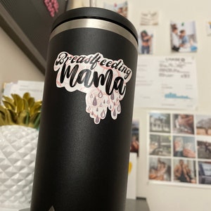 Breastfeeding Rainbow Sticker Every Drop Counts Organic | Etsy