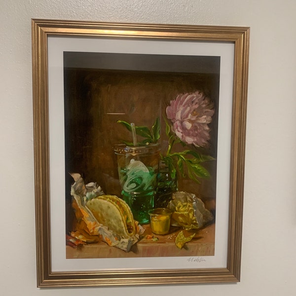 Taco Bell- NOAH VERRIER Original Still Life Oil Painting, Signed Fine ...