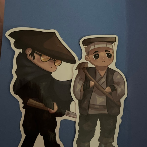 JJBA Jobro and Side Villain Chibi Keychains - Etsy