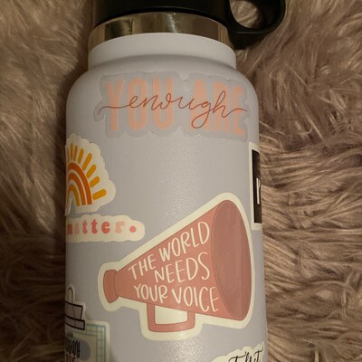 The World Needs Your Voice Megaphone Sticker Cute Laptop Sticker ...