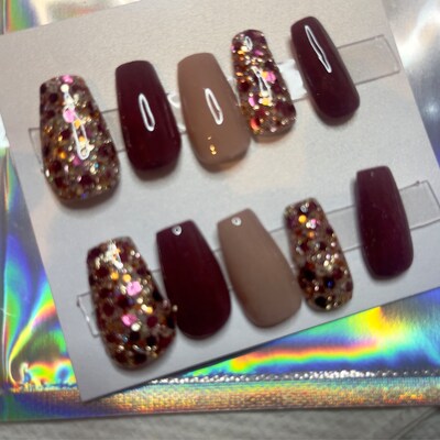 Marquee Dip Powder Glitter Dip Powder Dip Powder for Nails - Etsy