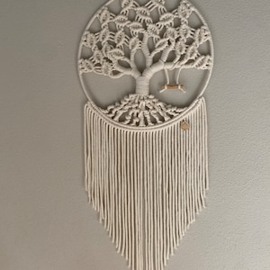 Macrame Tree of Life,boho Decor,handmade Dreamcatcher,large Macrame ...