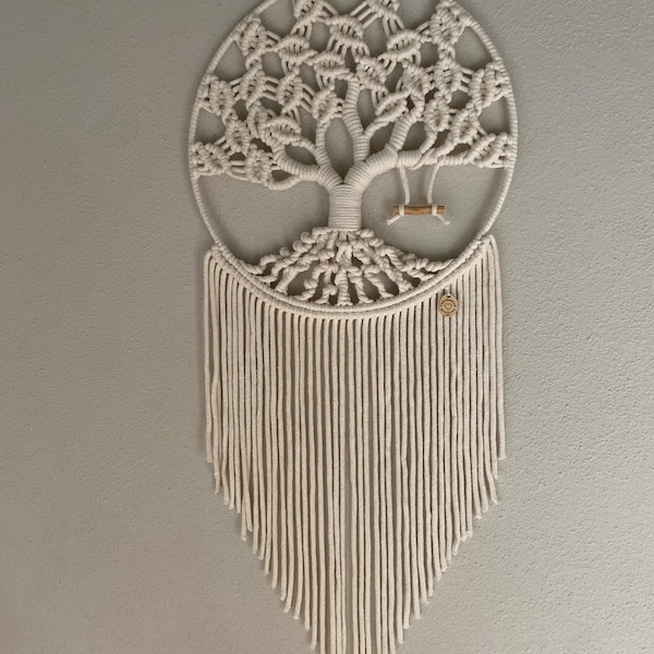 Macrame Tree of Life,boho Decor,handmade Dreamcatcher,large Macrame ...