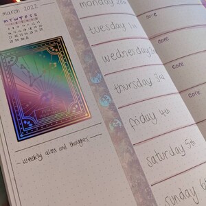 30 Day Mood Mandala Tracker Planner Sticker Bullet Journal | Etsy