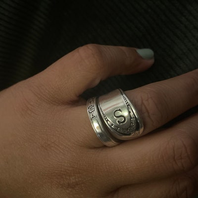 Personalized Spoon Rings - Etsy