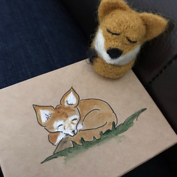 Miniature Fennec Fox, Micro Fox, Miniature Animal, Terrarium Decoration ...