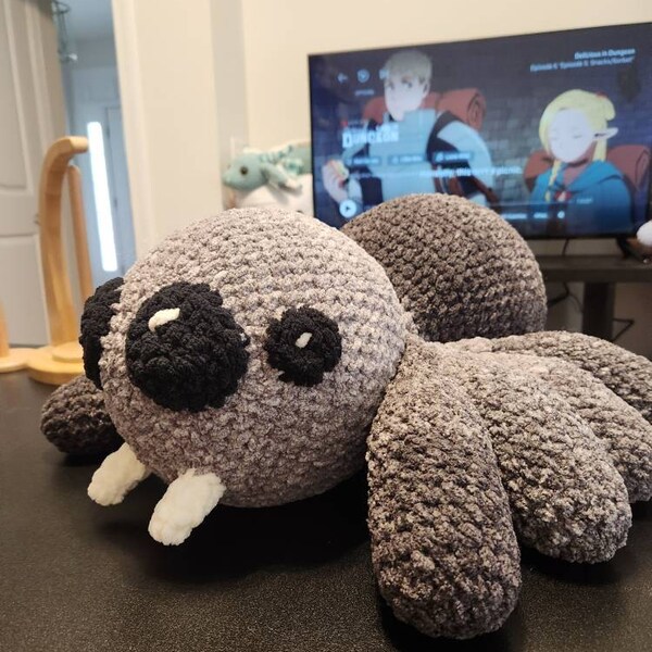 Huge Tarantula Crochet Amigurumi Pattern, Big Spider, Bug, Insect, Tony ...