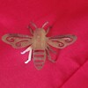 Rusty Metal Honey Bee- Rusty Insect - Pagan Garden Gift - Rusty Bee ...