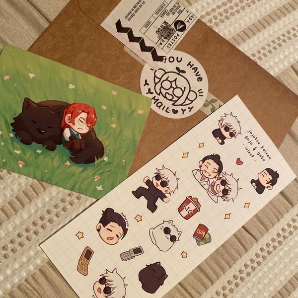 Black Butler Stickers Kuroshitsuji Ciel, Sebastian, Grell, Undertaker ...