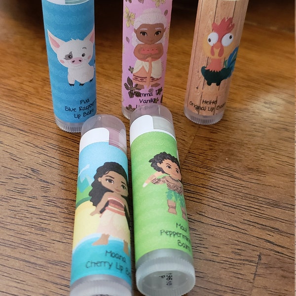 Lip Balm, Disney Descendants Birthday Party Favors, Carlos, Evie, Mal ...