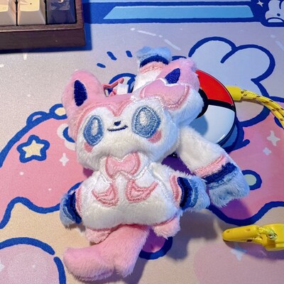 Cherry Blossom Spring Leafeon Plush Handmade - Etsy UK