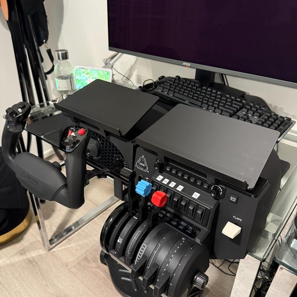 Winwing Airbus MCDU/PFP Desk Mount With Small Angle to Reduce Light ...