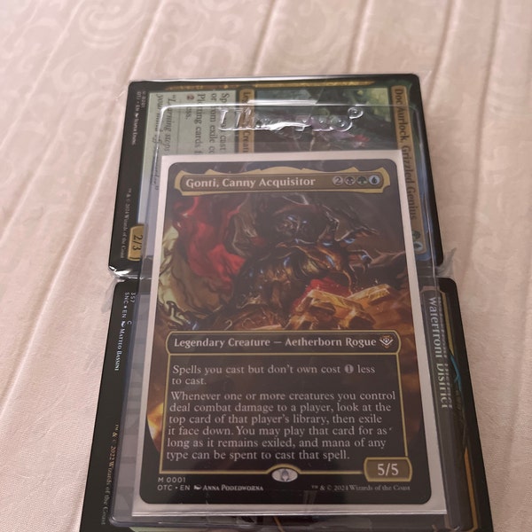 Tergrid, God of Fright MTG EDH Commander Deck Mono Black Hate 0716 - Etsy