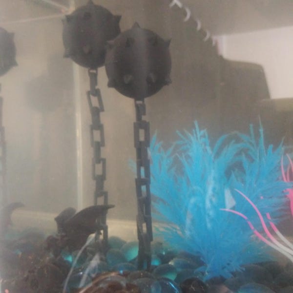 Naval Mine Aquarium Decoration: WWII Style Fish Tank Decor - Etsy