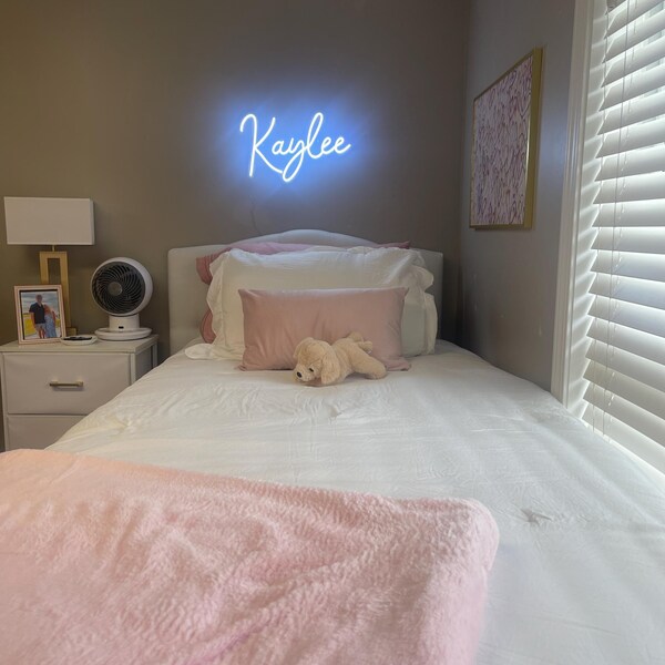 Custom Name Neon Sign for Kids, Neon Sign Bedroom Neon Sign Custom Neon ...