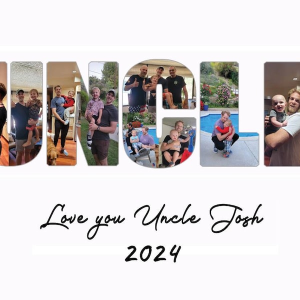 Personalized Gift Ideas for Teacher, Editable Teacher Photo Collage ...