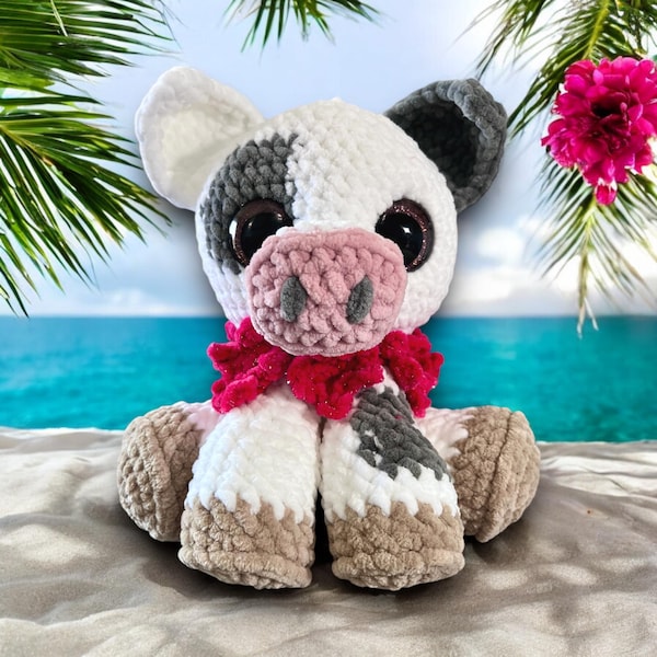 Piper the Sitting Pig - CROCHET PATTERN - Etsy
