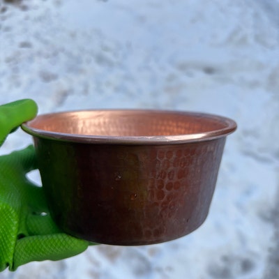 Pure Hammered Copper Valet Tray 8 X 5 - Etsy