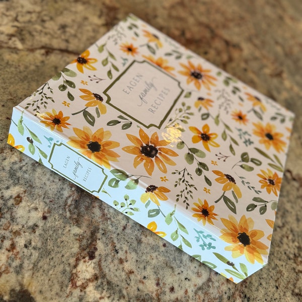4x6 or 5x7 Recipe Card Sheet Protectors for Full Size Recipe Binders ...