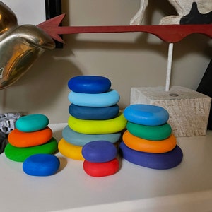 XL Large Grimm's Style Four Elements Set, Puzzle, Waldorf Toys ...