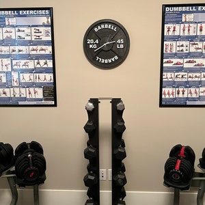 Fake Weights 1 Pair 45lb Barbell Prop Weights Set No Returns - Etsy