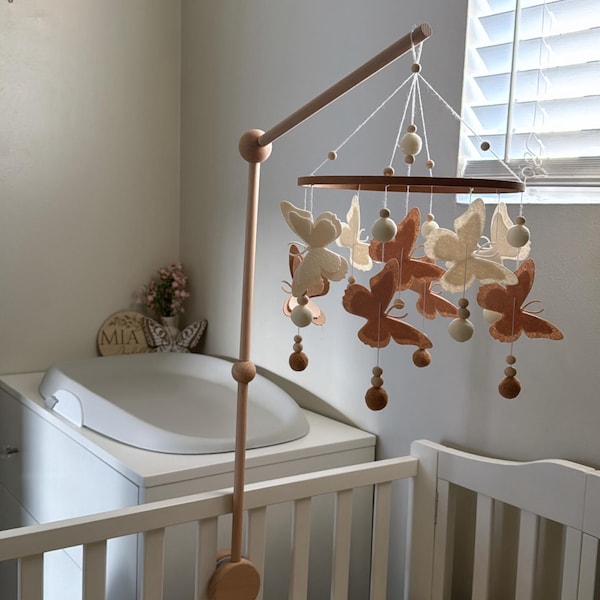 Music Box Baby Mobile Rotating Music Mechanism for Crib Mobile Baby ...