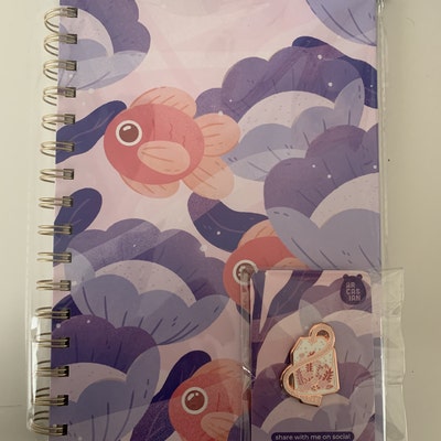 Character Collage Sticker Book Hardcover Cute Artwork Sticker Album ...
