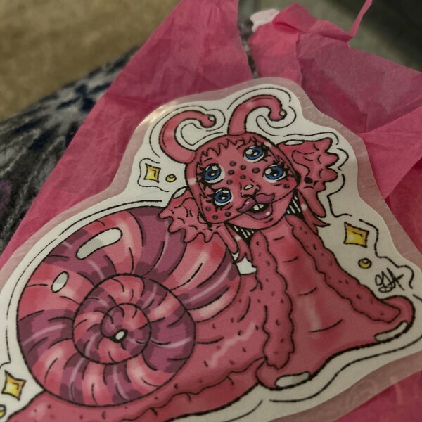 Melanie Martinez Snail Sticker - Etsy