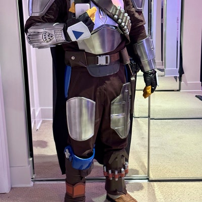 The Mandalorian Beskar Armor Upper/lower Bundle Set Jetpack - Etsy