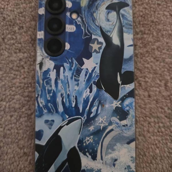Orca Phone Case Killer Whale Ocean Wildlife Cover for iPhone 17pro, 16 ...
