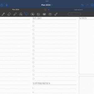 2024 Digital Planner, Dated Digital Planner, Digital Journal, Goodnotes ...