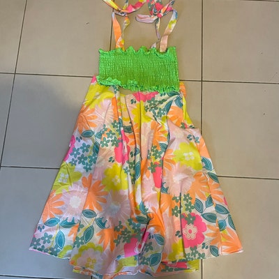 Shirred Tie Strap Maxi Dress PDF Pattern Smock Dress With Circular ...