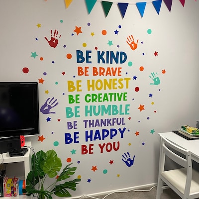 Colorful Inspirational Phrases Sticker Motivational Lettering Sticker ...