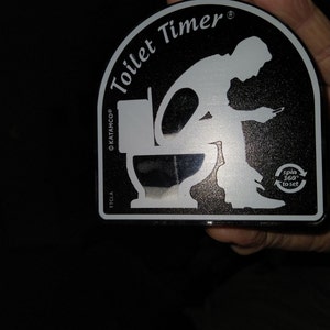 Toilet Timer Feline - Etsy