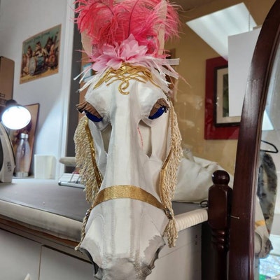 Horse Head Costume mask Pattern - Etsy