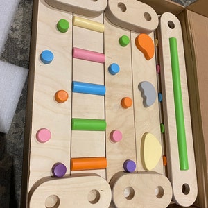 Double-sided Balance Beam Set From 8, Wooden Balance Board, Montessori ...