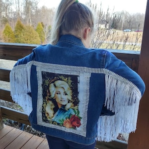 Dolly Parton Jacket, Toddler Jacket, Denim Jacket, Country Music, Dolly ...