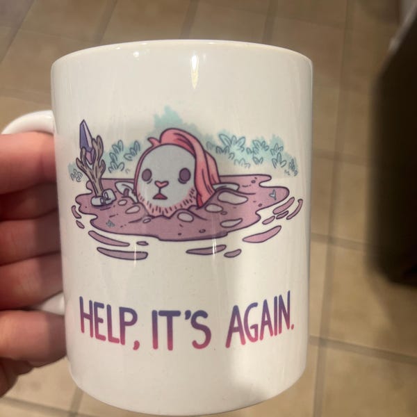 Help, It's Again - Critical Role Fan Mug - Etsy