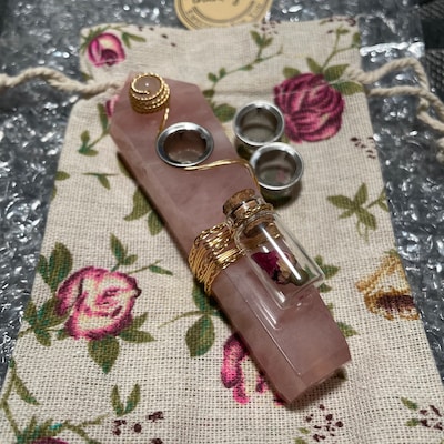 Large Glass Pipe, Opal Crystal Pipe, Pipes for Smoking, Glass Smoking ...