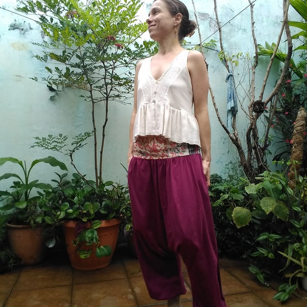 Goa Shiva Pants Personalized Linen Aladdin, Harem, Balloon, Thai ...