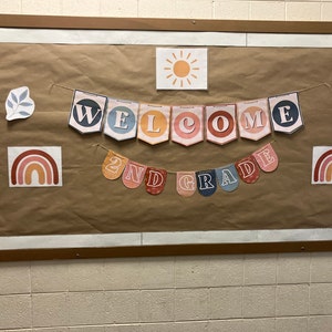 Editable Classroom Modern Boho Complete Collection Printable Bundle ...