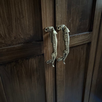 Indian Gods Engraved on Brass Hanging Bell, Hanging Decor Chain for ...