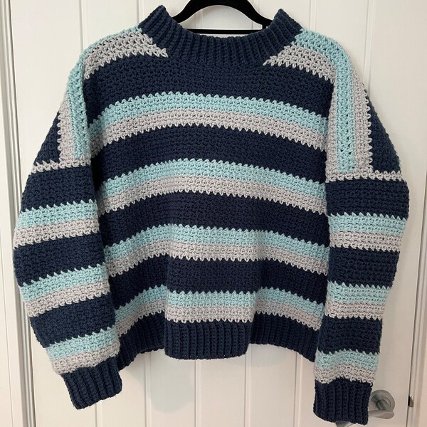 Mavety Sweater - Crochet Patter - Etsy