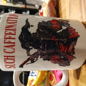 FFXIV Coffee Mug Gaius such Caffeination, FF14 Mug Gaius Meme Coffee ...