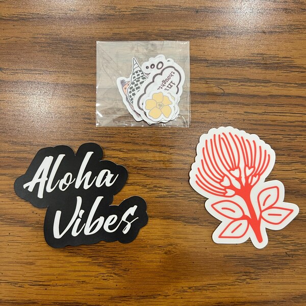 Choose Aloha Rainbow Sticker, Teal - Hawaii Sticker - Aloha Sticker ...