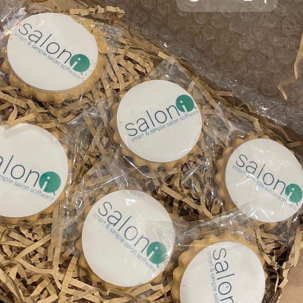 Business Logo Cookies - PR Corporate Event and Meeting Gifts ...