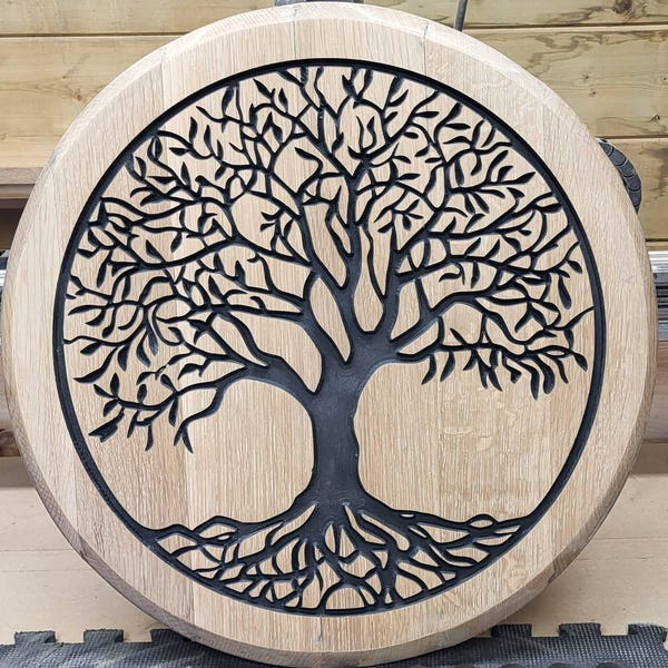 Bear Forest CNC Design Dxf File for Laser & Plasma Cutting, Metal Cut ...