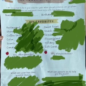 All About My Teacher Survey, Back to School Teacher Questionnaire ...