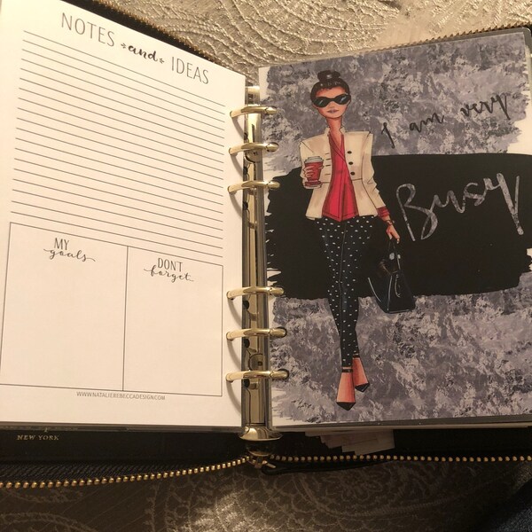 Planner Dashboard, Planner Insert, Laminated Planner Dashboard ...